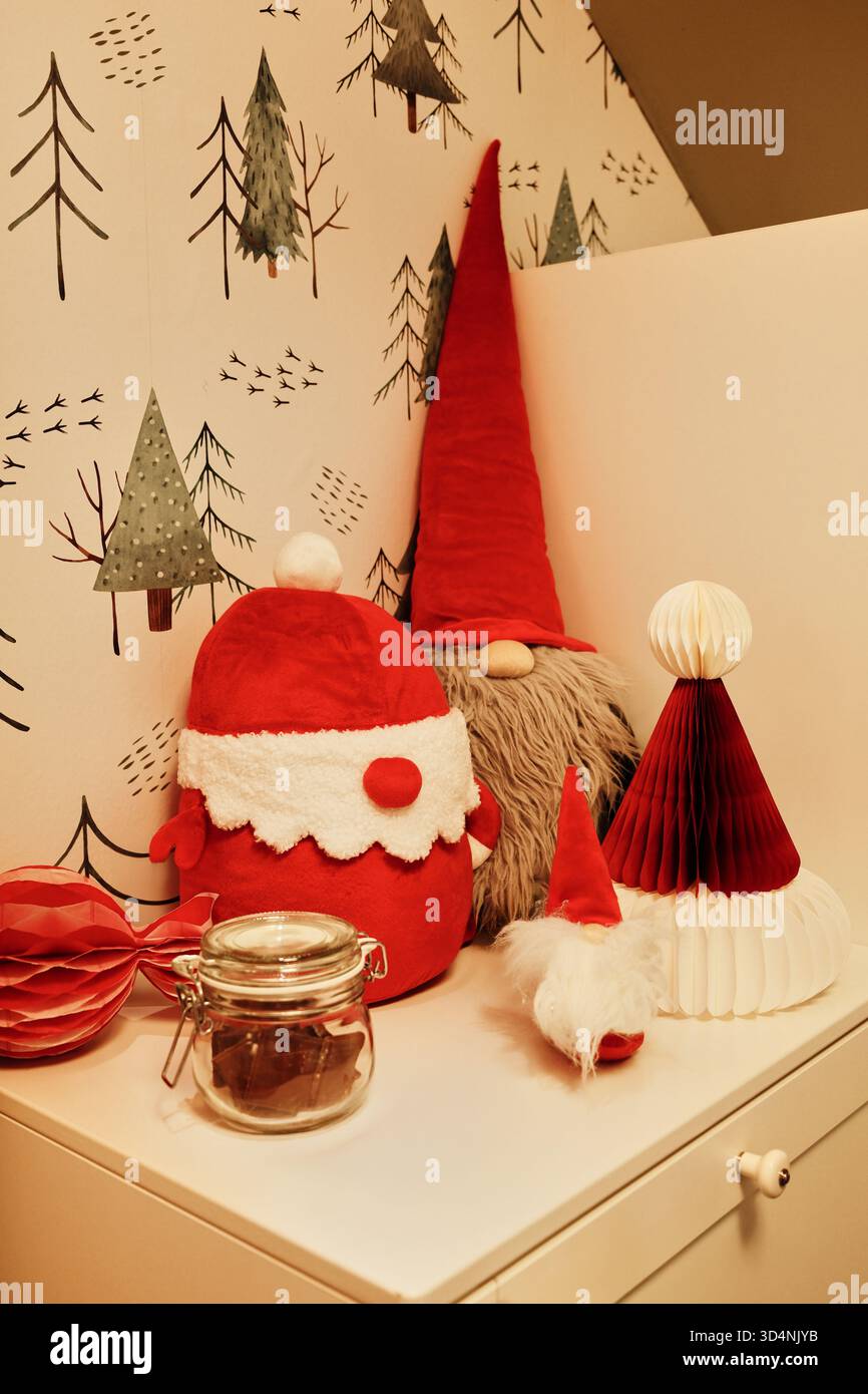 Festive handmade gnome decorations hi-res stock photography and images ...