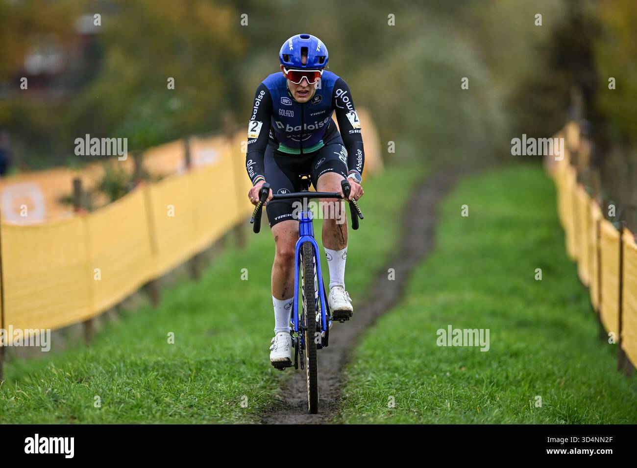 Dutch Lucinda Brand pictured in action during the women's elite race at ...