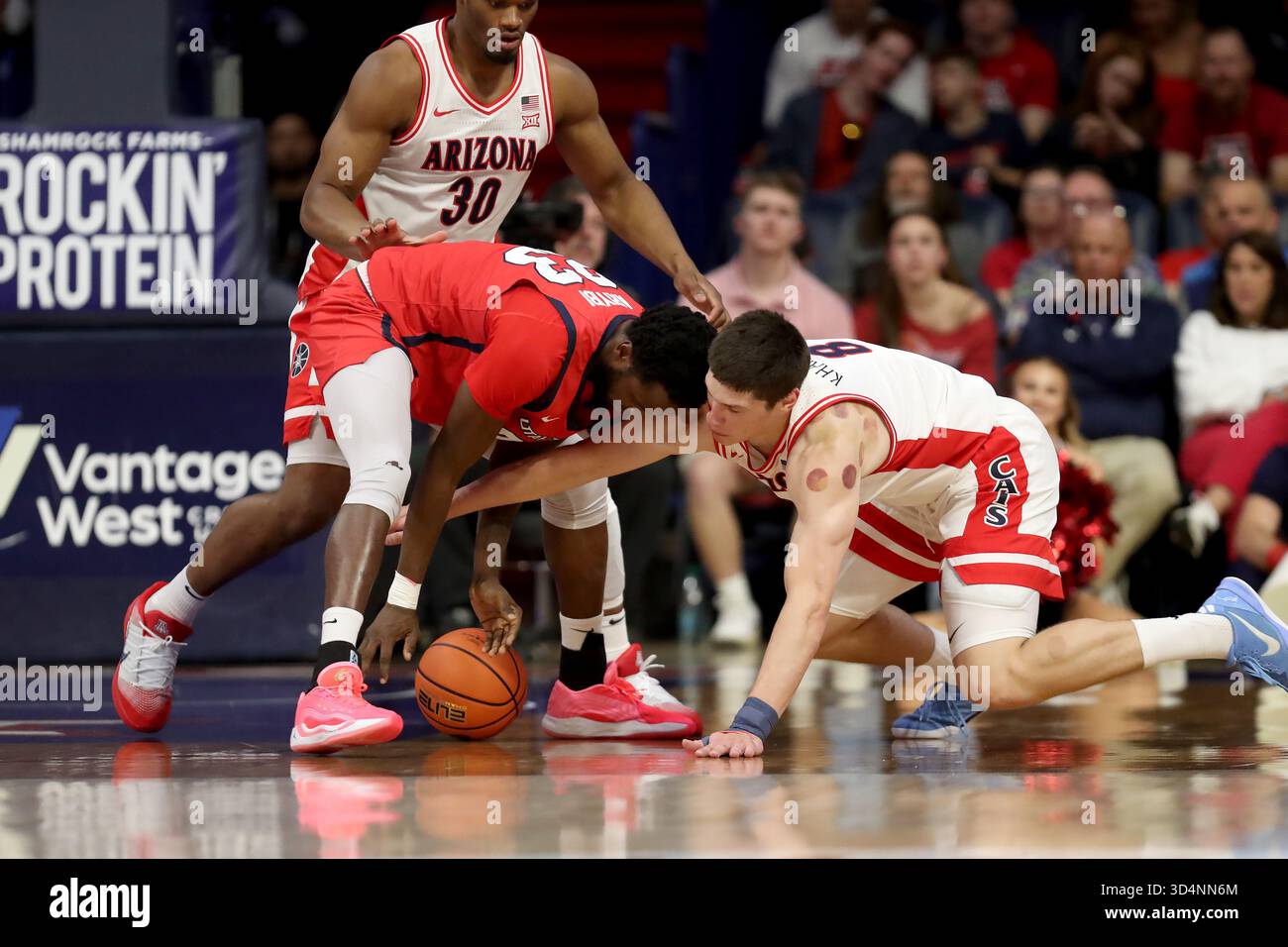 TUCSON, AZ - NOVEMBER 07: Arizona Wildcats forward Ivan Kharchenkov (8 ...