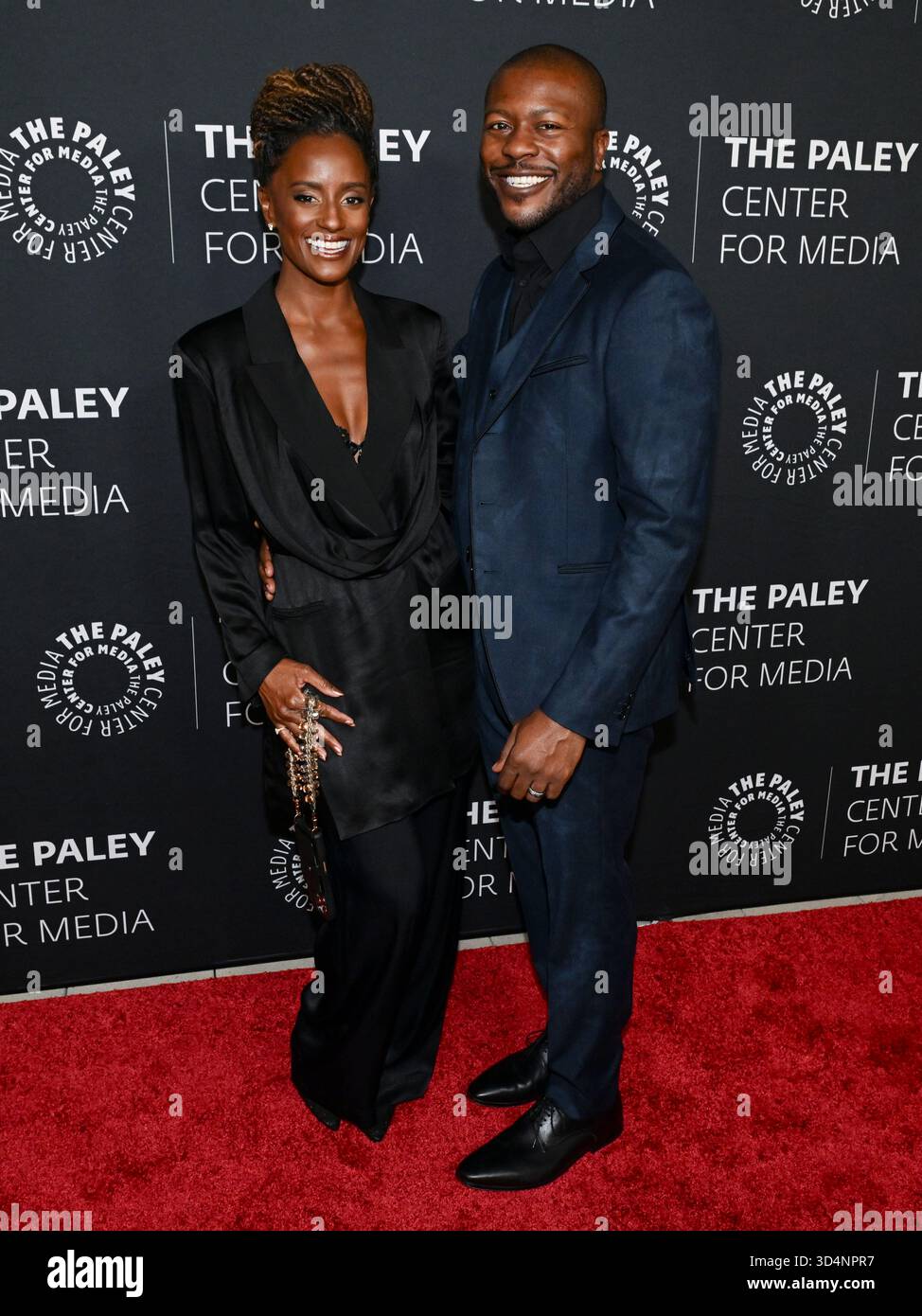November 10, 2025, Beverly Hills, California, USA: Skye P. Marshall and ...