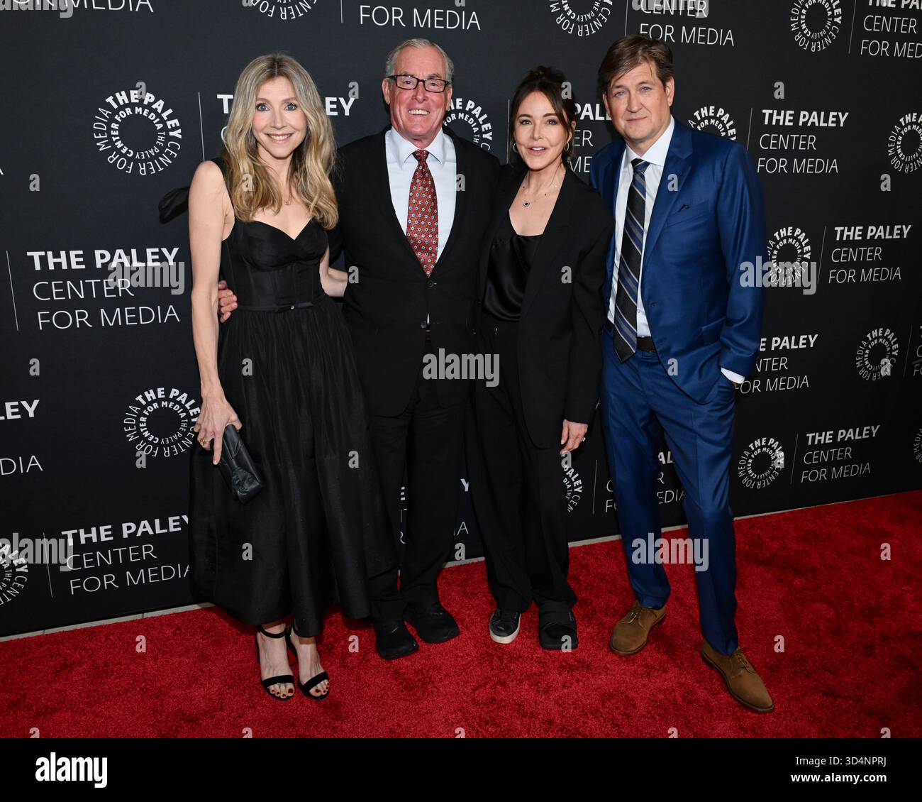 November 10, 2025, Beverly Hills, California, USA: SARAH CHALKE, JOHN C ...