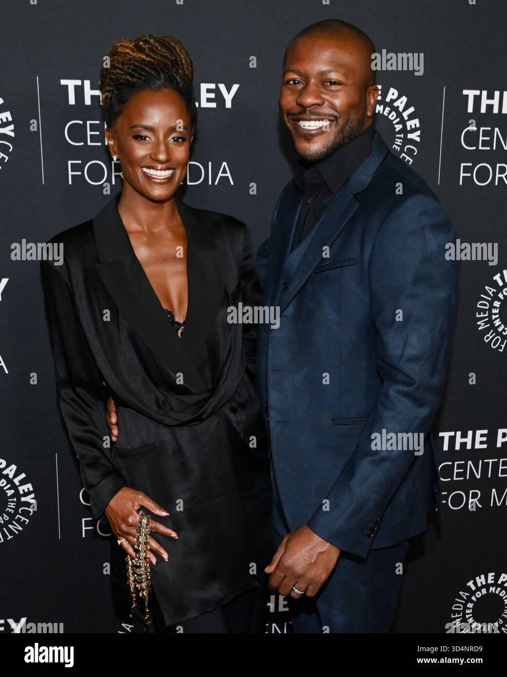 November 10, 2025, Beverly Hills, California, USA: Skye P. Marshall and ...