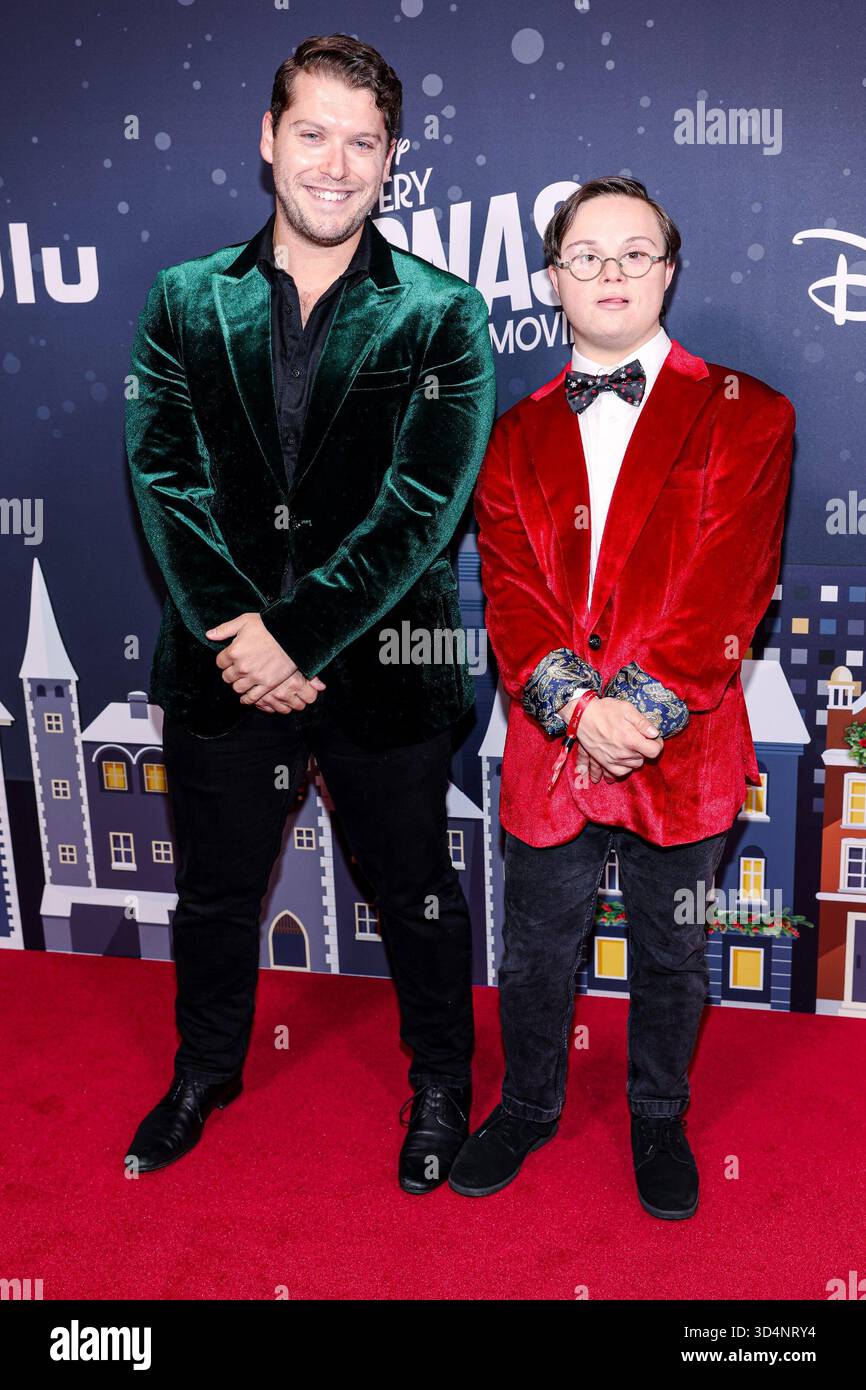 Nicholas Safier, Gabriel Safier at arrivals for A VERY JONAS CHRISTMAS ...