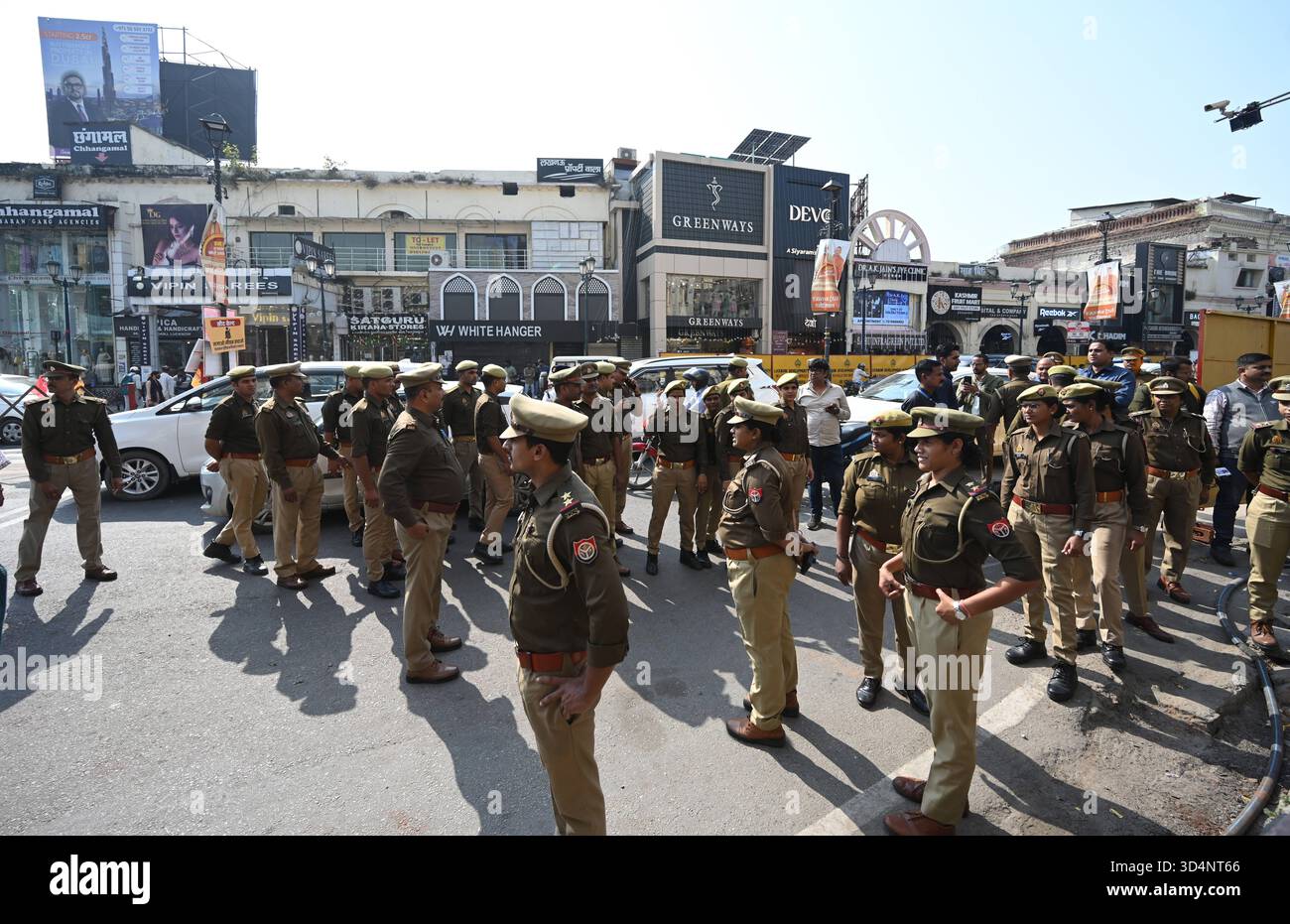 LUCKNOW, INDIA - NOVEMBER 11: Lucknow police and dog squad teams ...
