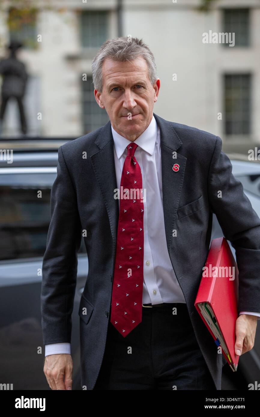 London, UK. 11th Nov, 2025 Dan Jarvis MP, Security Minister, seen ...