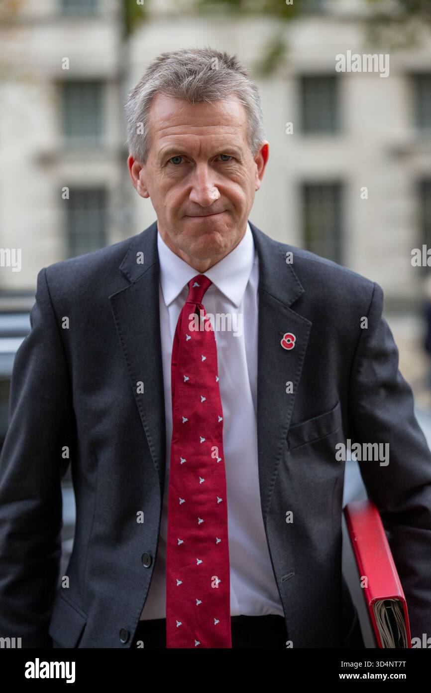 London, UK. 11th Nov, 2025 Dan Jarvis MP, Security Minister, seen ...