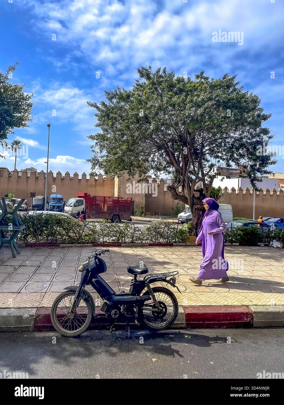 Daily life outside the medina walls, Sale, Morocco. Daily life outside ...