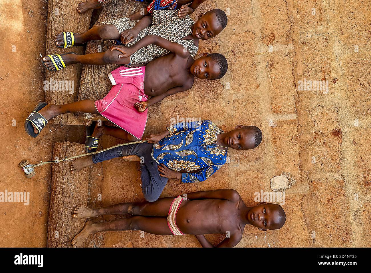 Village children in central Benin. Village children in central Benin ...