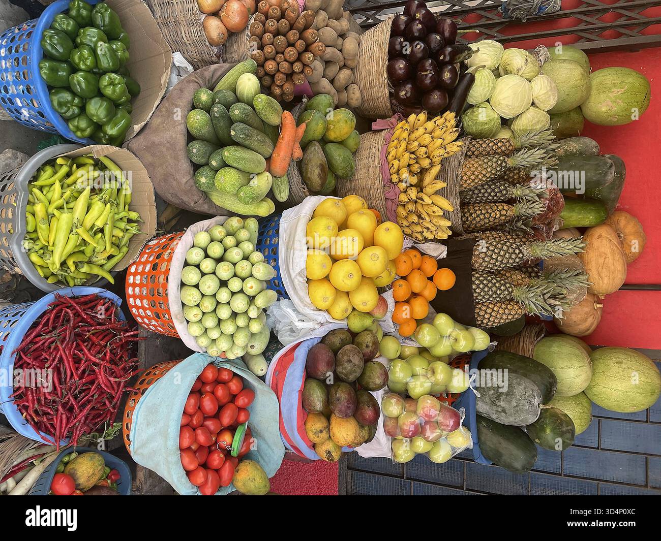 Fruit shop in Cotonou, Benin. Fruit shop in Cotonou, Benin 016962 115 ...