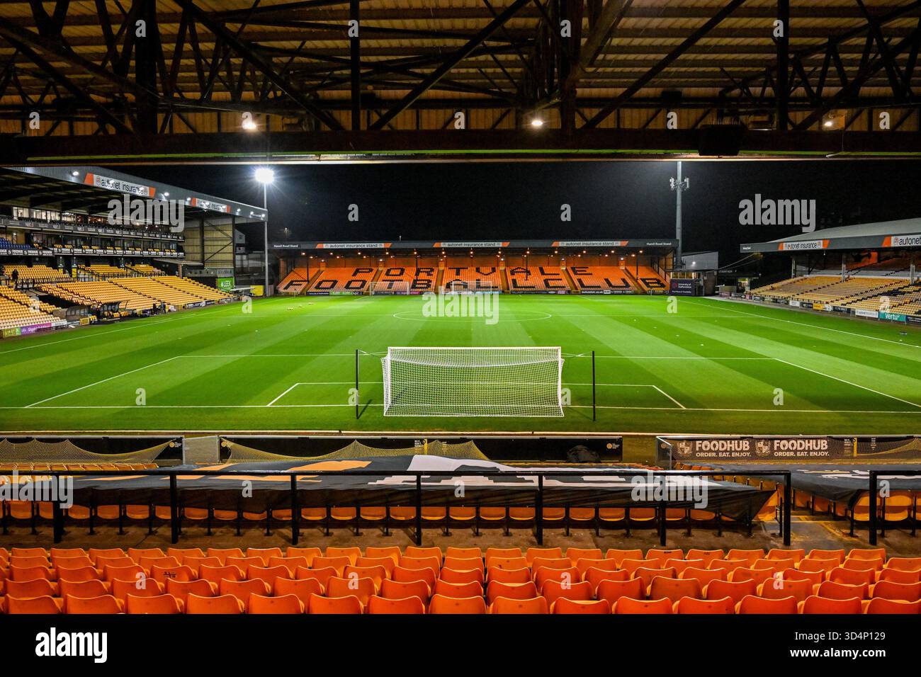 General ground views of Vale Park, home ground for Port Vale FC, during ...