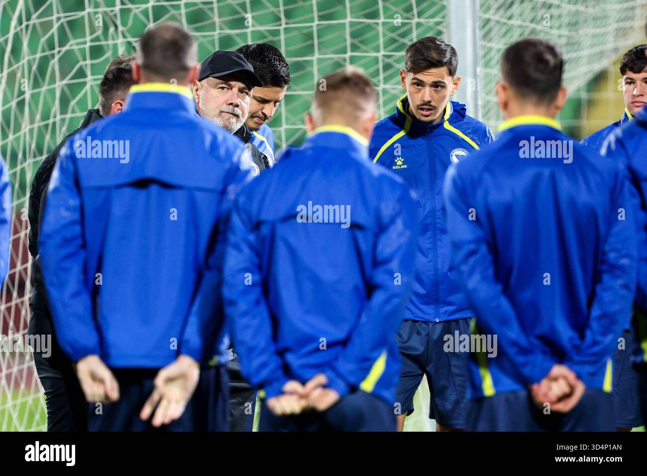 Head Coach of Bosnia and Herzegovina Sergej Barbarez during the ...
