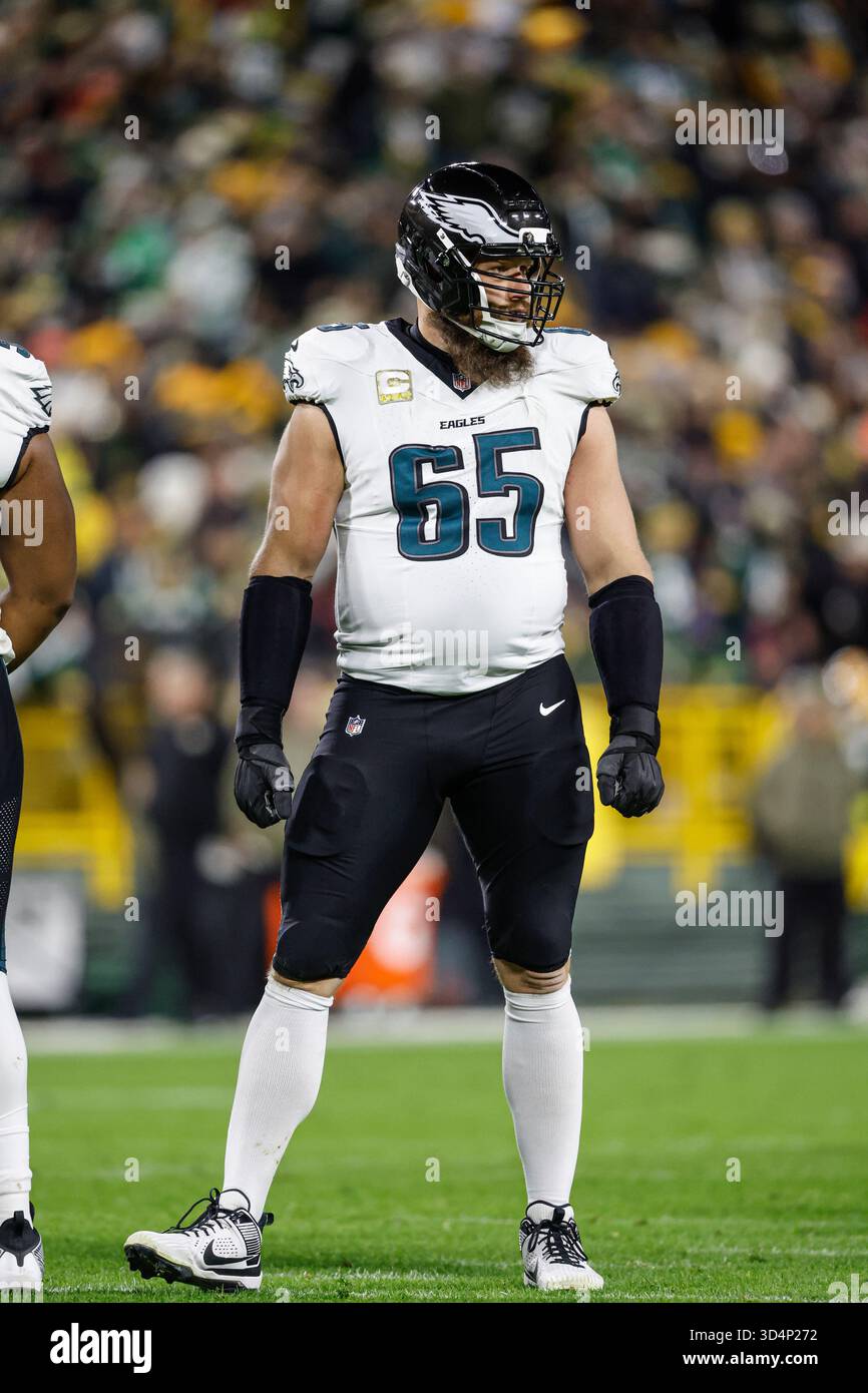 Philadelphia Eagles offensive tackle Lane Johnson (65) on defense ...