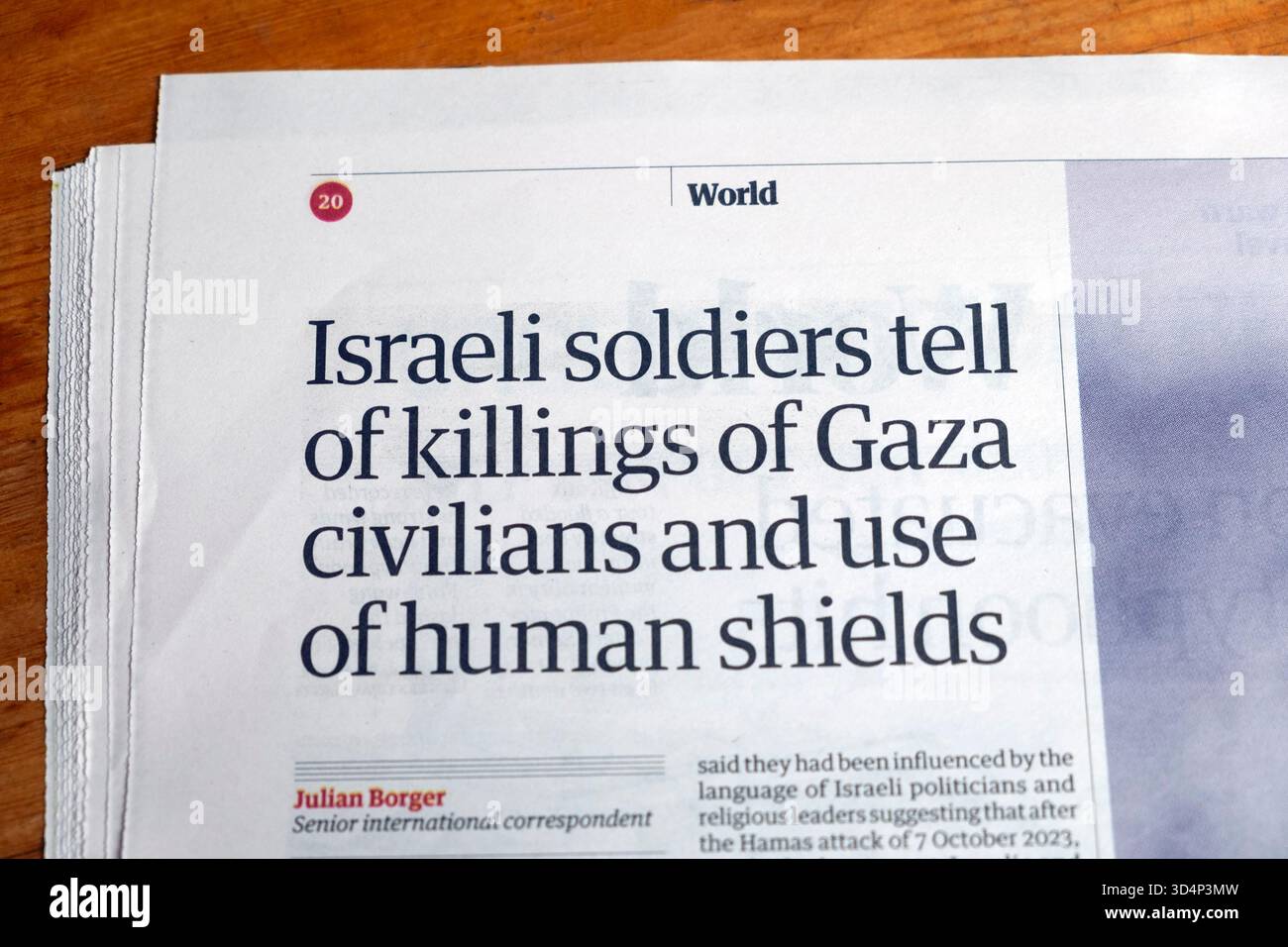 Human shields idf hi-res stock photography and images - Alamy