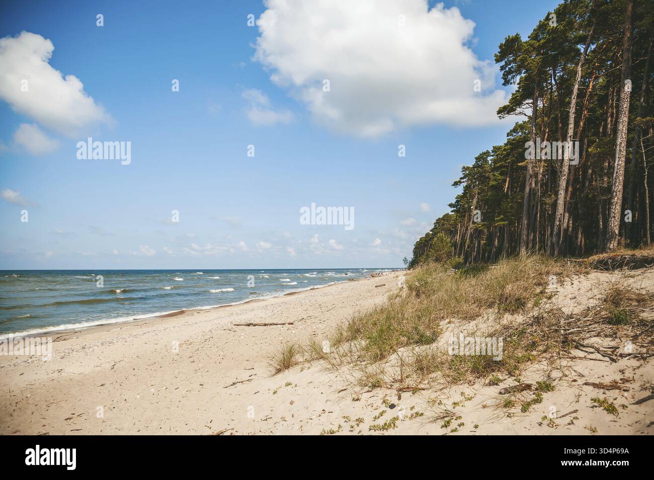 Sandy beach in klaipeda hi-res stock photography and images - Alamy