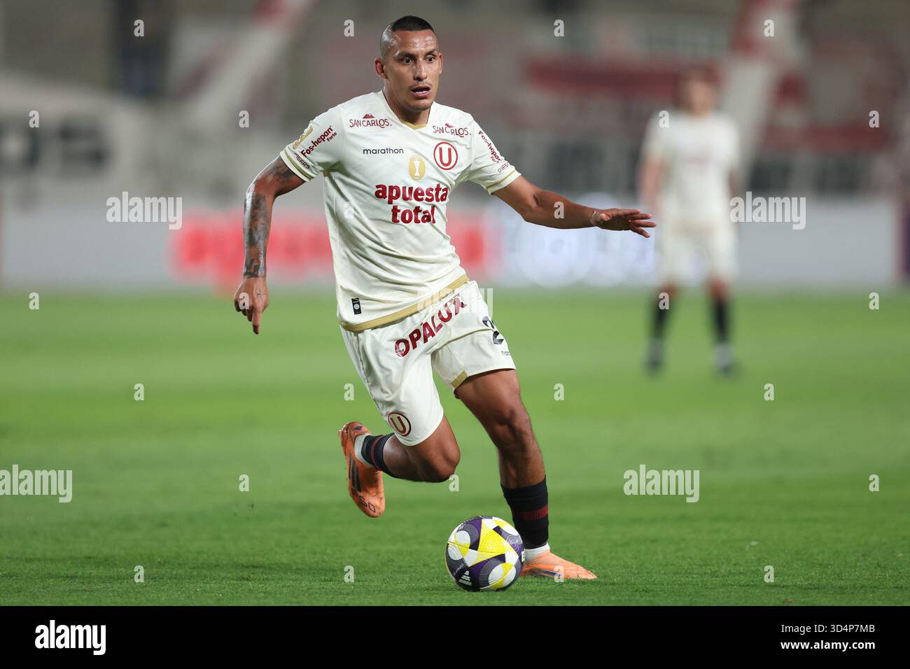 Alex Valera of Universitario de Deportes during the Liga 1 Te Apuesto ...