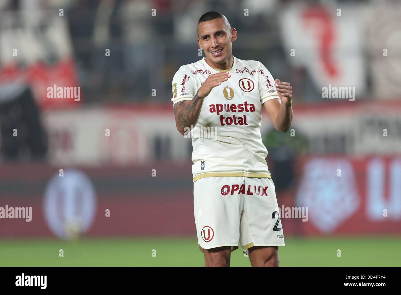 Alex Valera of Universitario de Deportes during the Liga 1 Te Apuesto ...