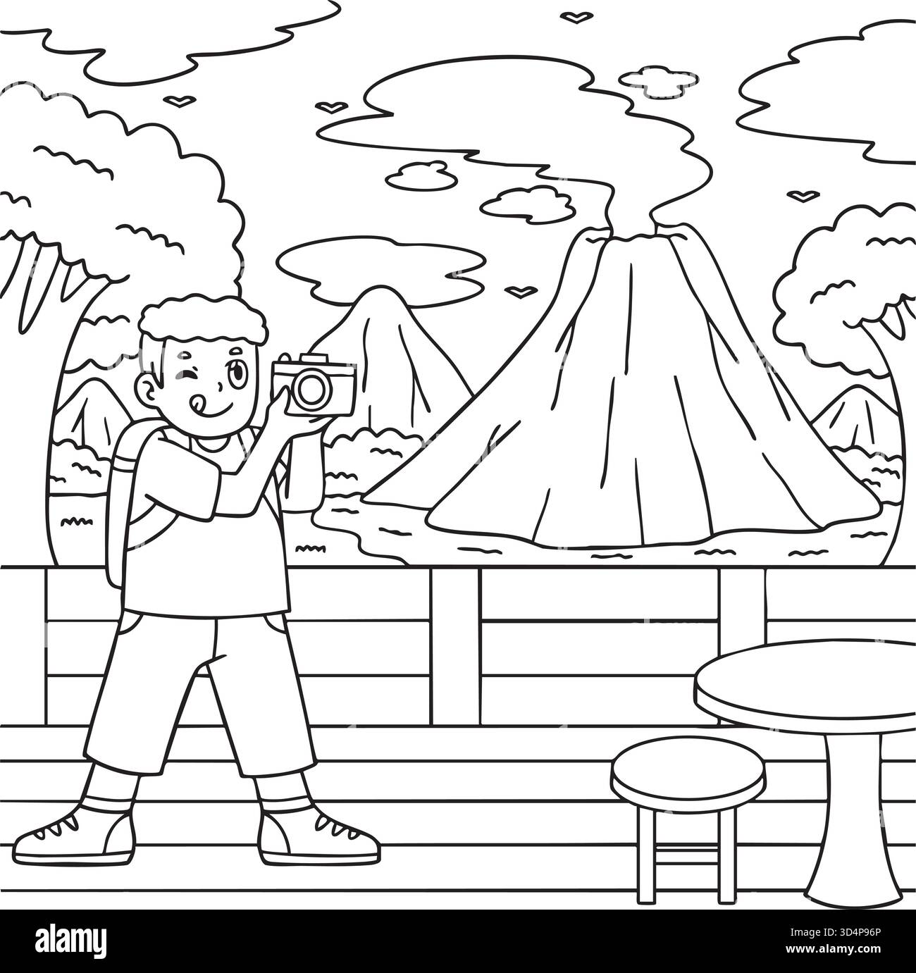 Boy and picture Black and White Stock Photos & Images - Alamy