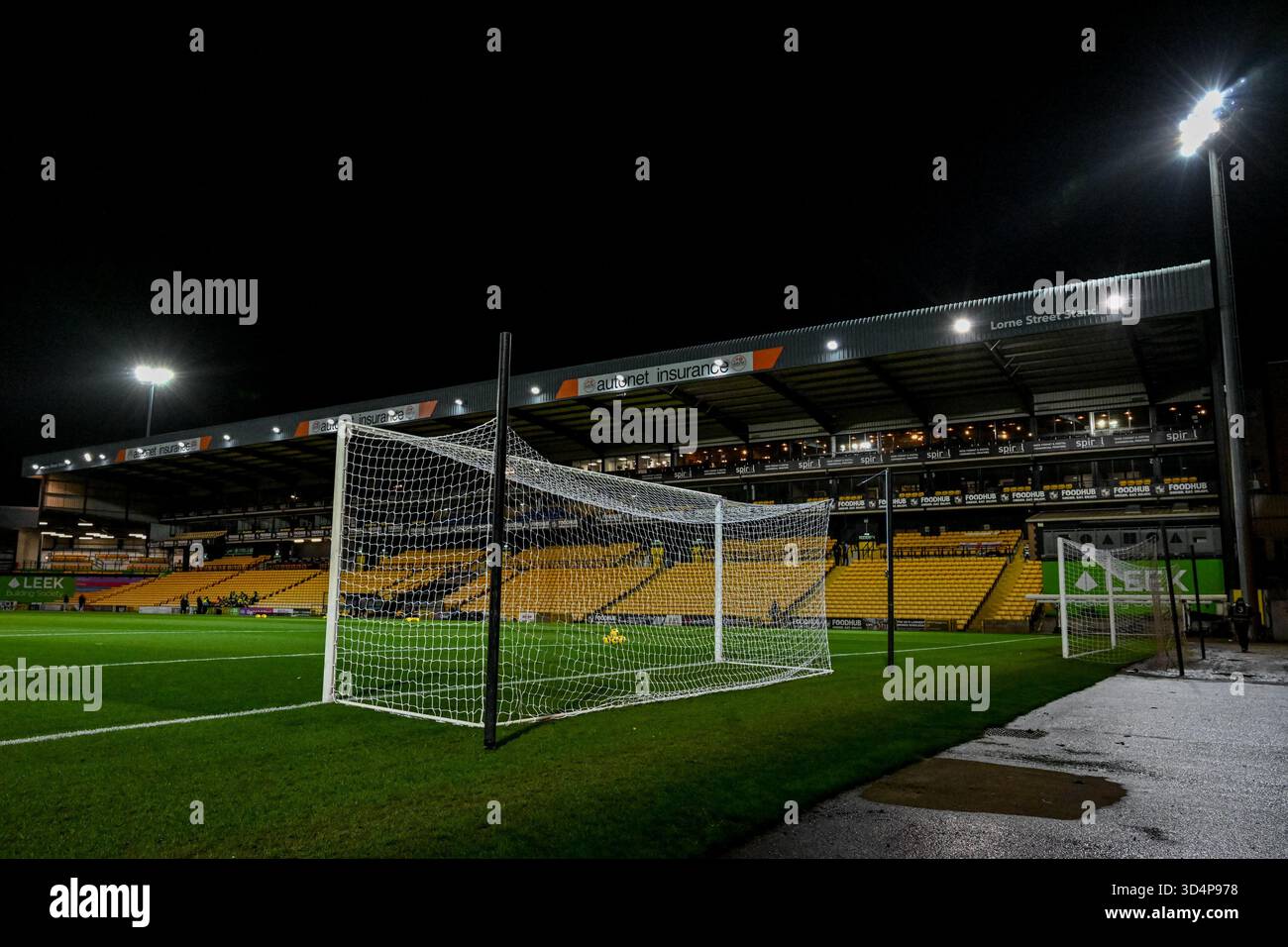 General ground views of Vale Park, home ground for Port Vale FC, during ...