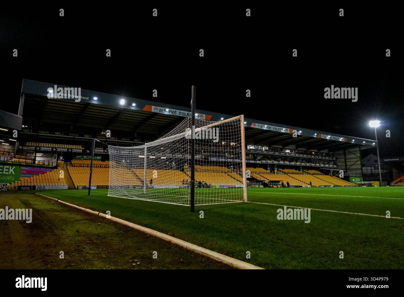 General ground views of Vale Park, home ground for Port Vale FC, during ...