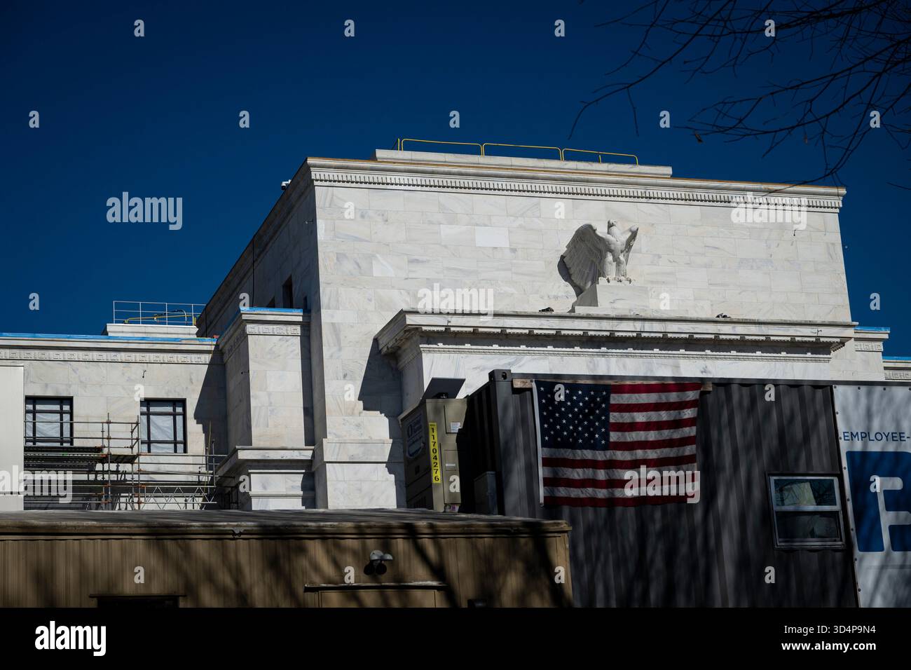 The U.S. Federal Reserve Marriner S. Eccles building under construction ...