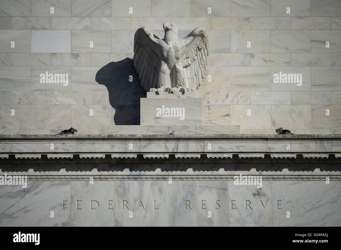 The U.S. Federal Reserve Marriner S. Eccles building in Washington, D.C ...