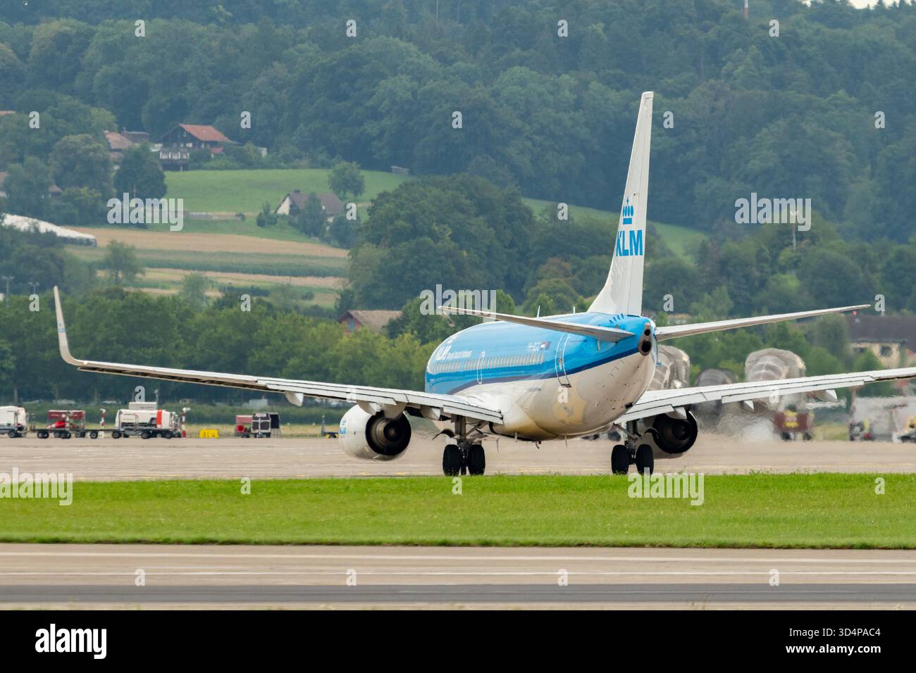 Zurich, Switzerland, August 5, 2025 PH-BGG KLM Royal Dutch Airlines ...
