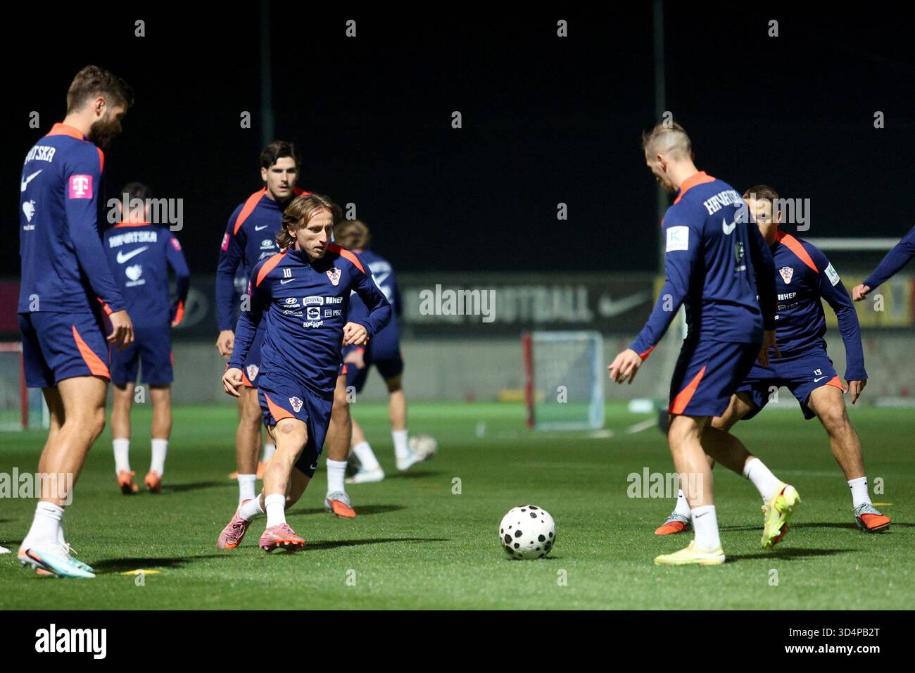 Luka Modric of Croatia during the training session at HNK Rijeka ...