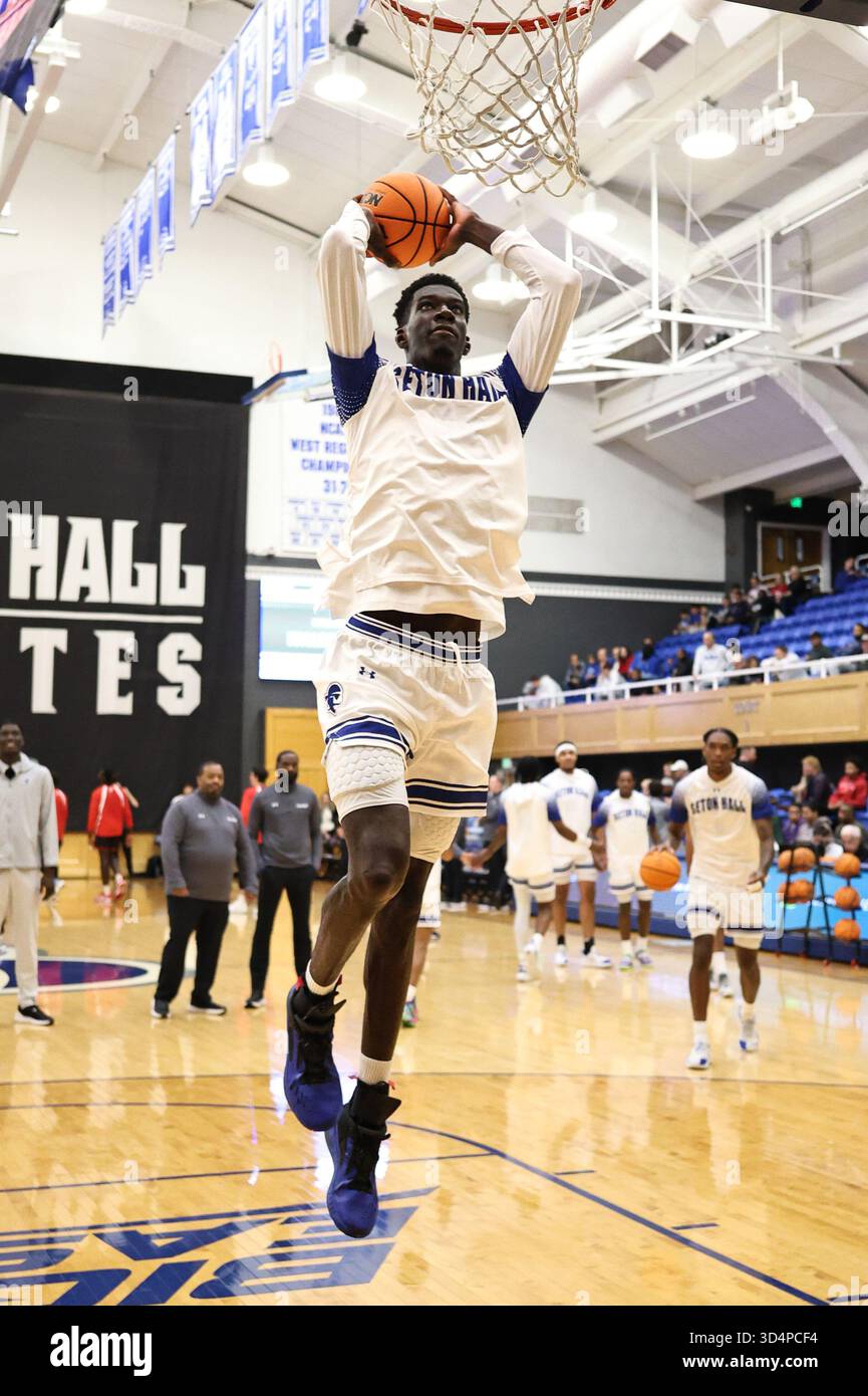 Nov 10, 2025; South Orange, New Jersey, USA; Seton Hall center Assane ...