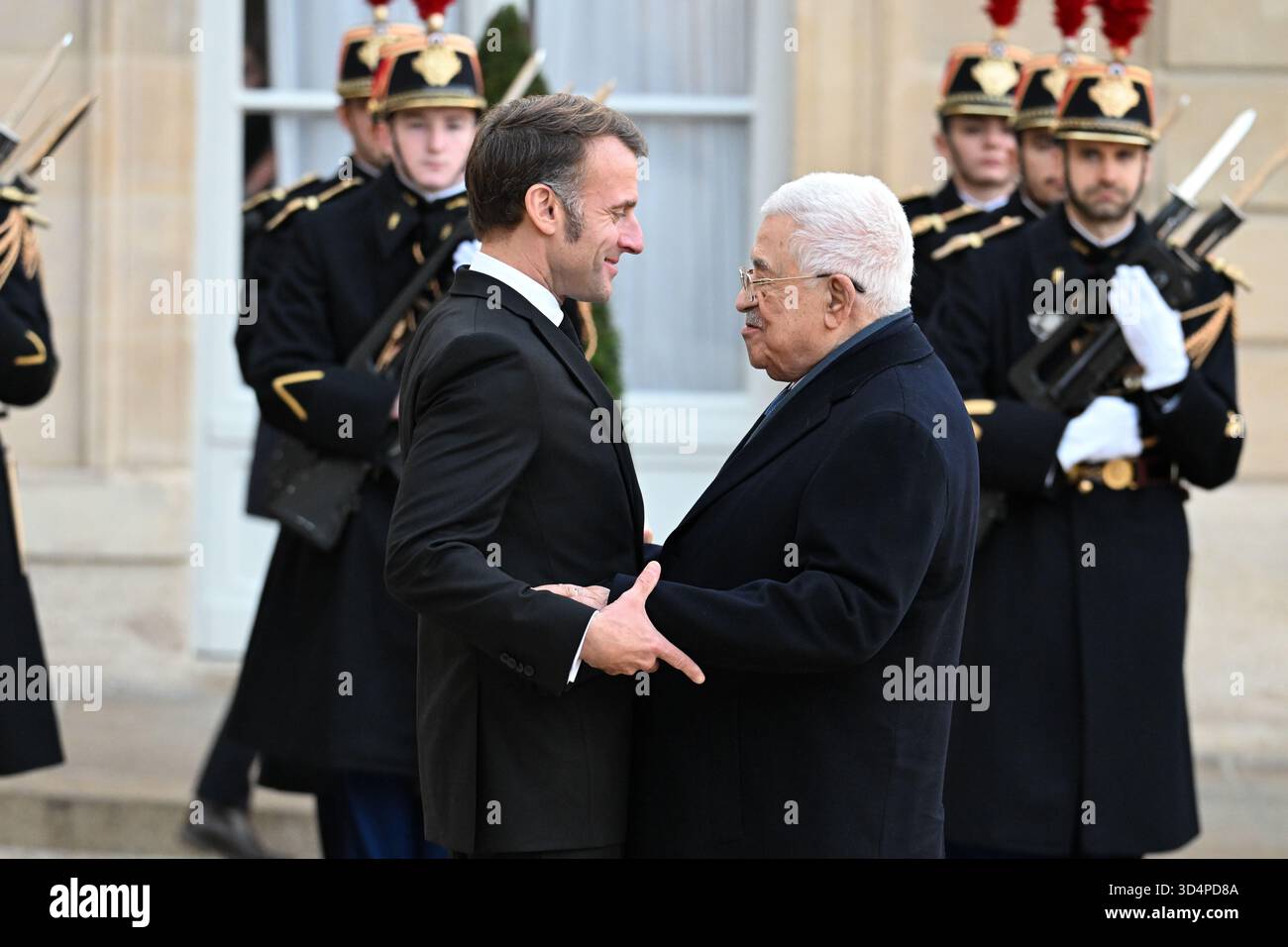 Meeting between the President of the Republic Emmanuel Macron and Mr ...