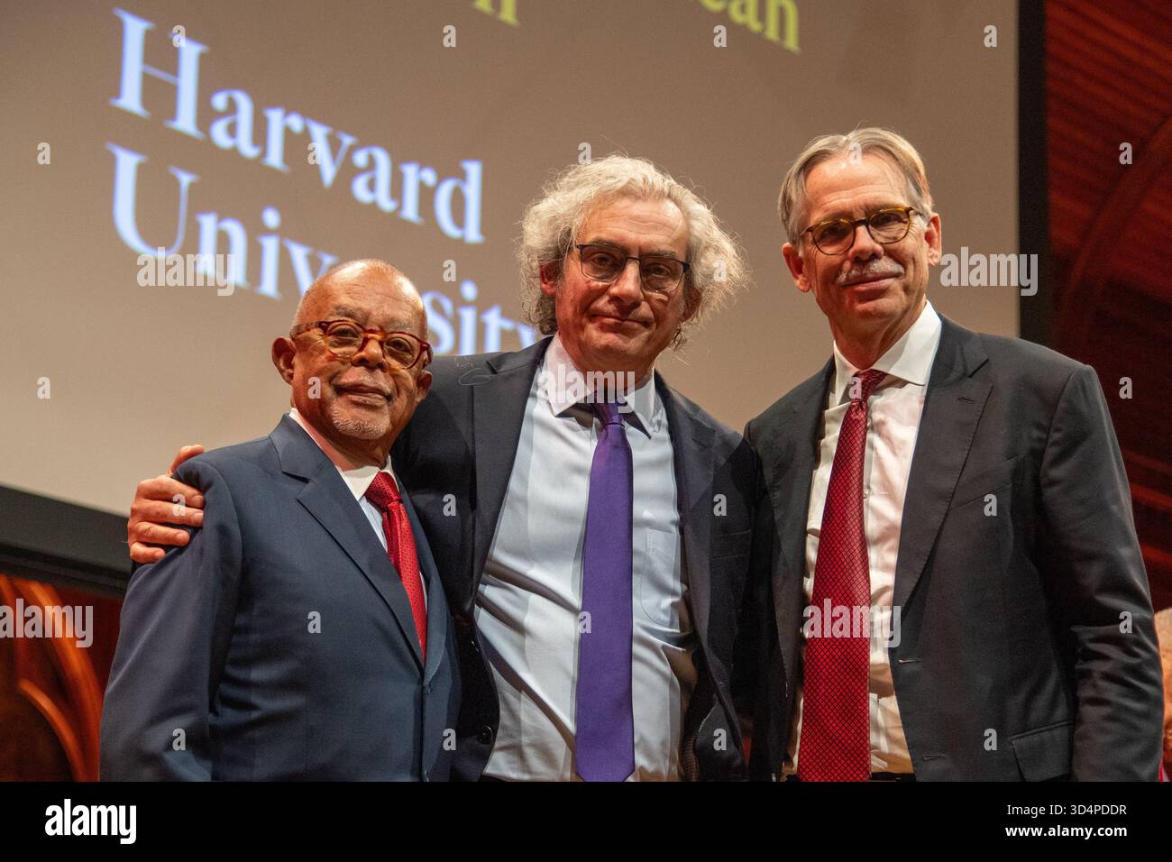 CAMBRIDGE, MA - NOVEMBER 04: Henry Louis Gates, Jr., Alphonse Fletcher ...