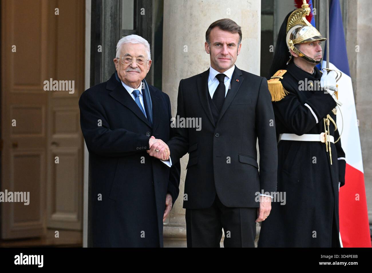 Meeting between the President of the Republic Emmanuel Macron and Mr ...