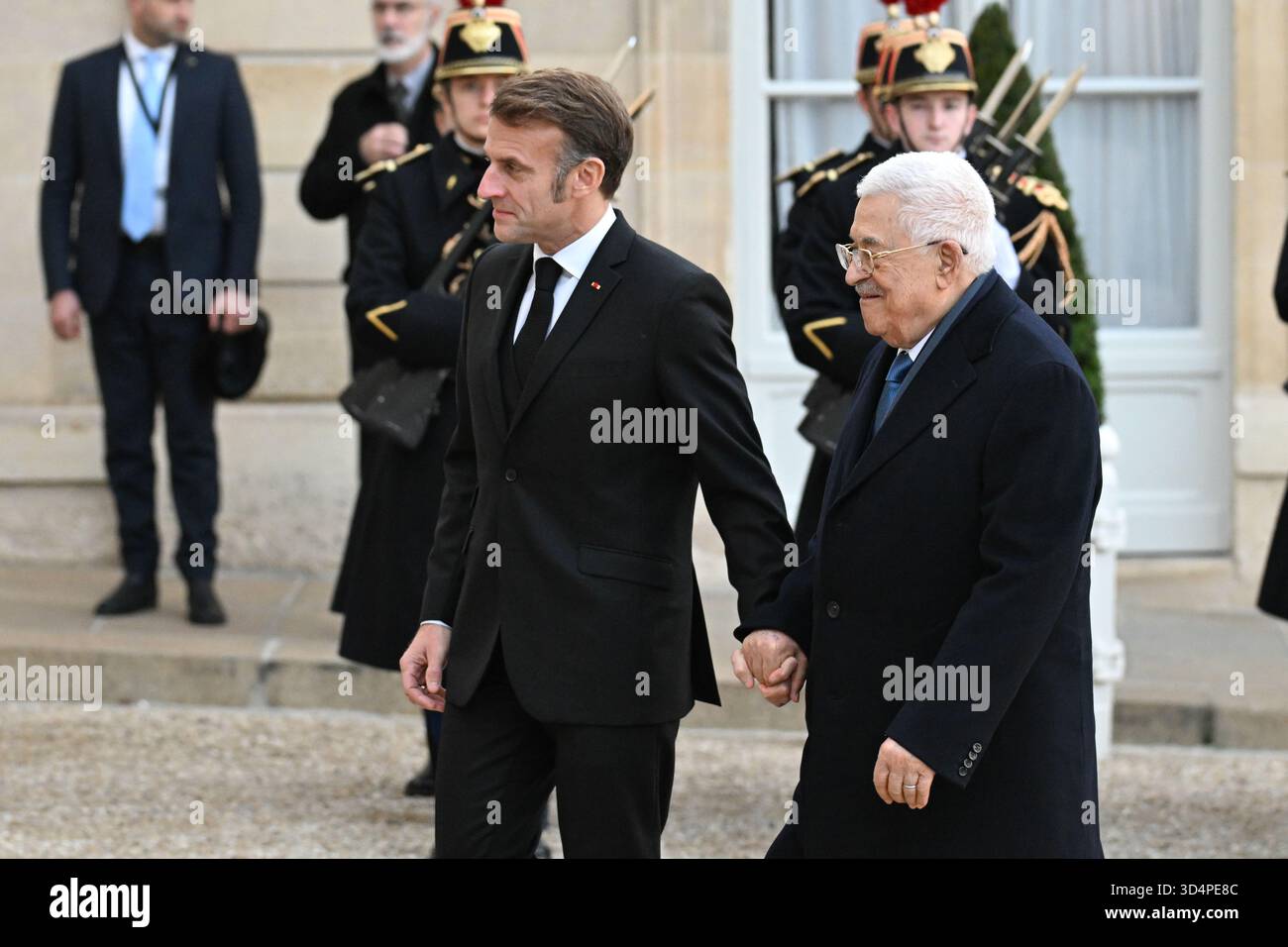 Meeting between the President of the Republic Emmanuel Macron and Mr ...