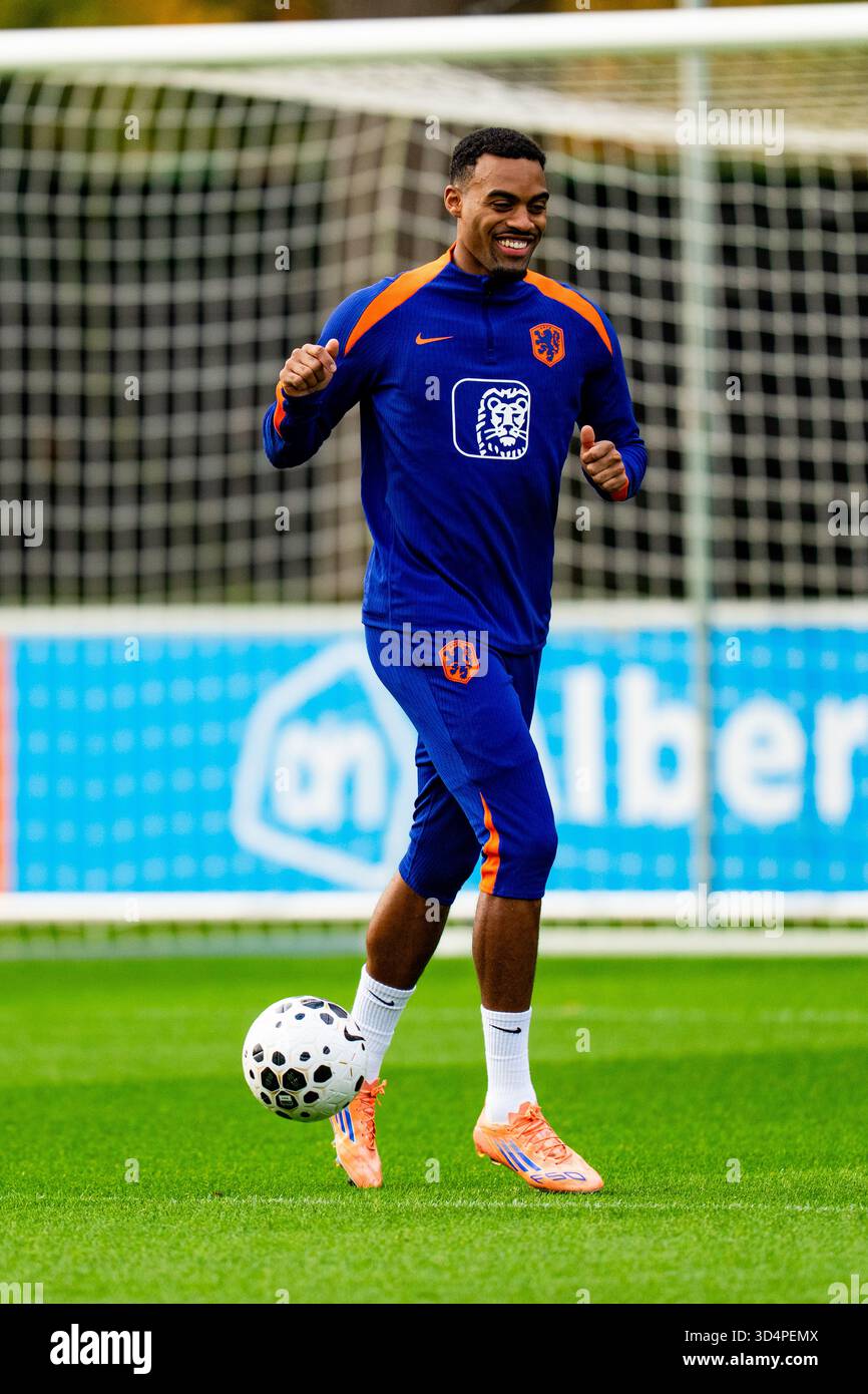 Zeist - Ryan Gravenberch of The Netherlands during the training of The ...