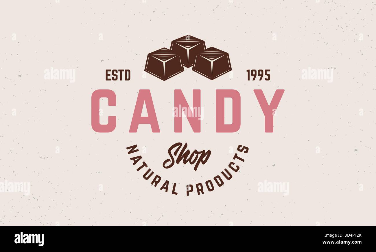 Delicious candy shop concept Stock Vector Images - Alamy