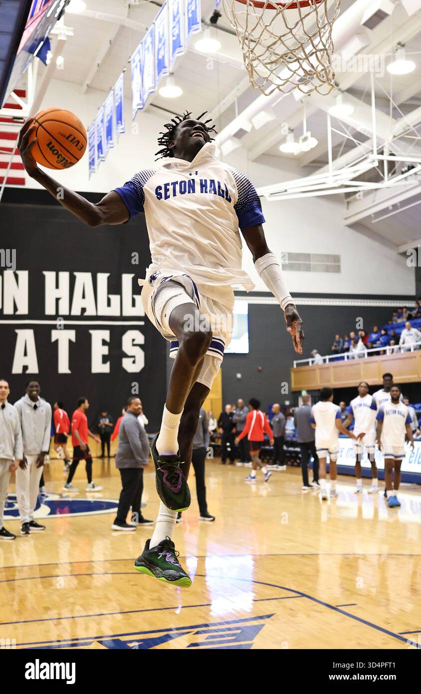 Nov 10, 2025; South Orange, New Jersey, USA; Seton Hall guard Jacob Dar ...