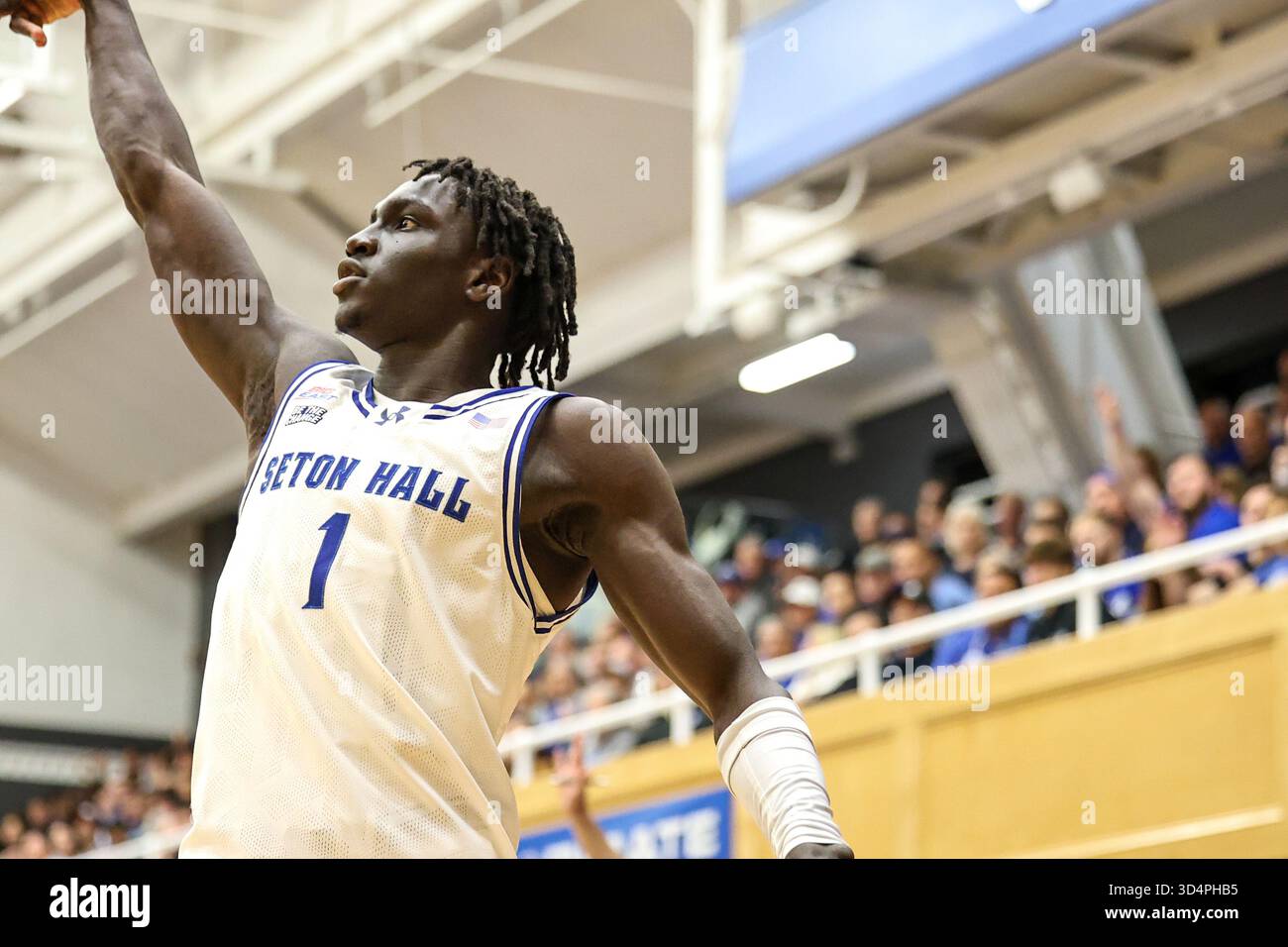 Nov 10, 2025; South Orange, New Jersey, USA; Seton Hall guard Jacob Dar ...