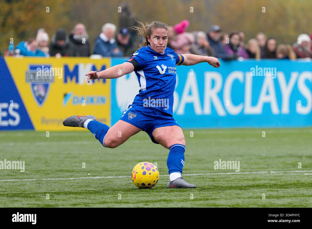 during the FA Women's Championship match between Durham Women FC and ...