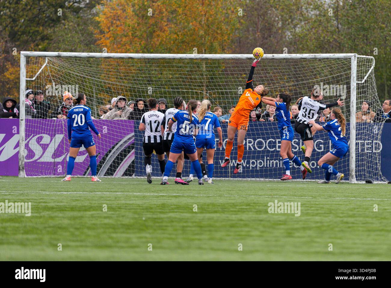 during the FA Women's Championship match between Durham Women FC and ...