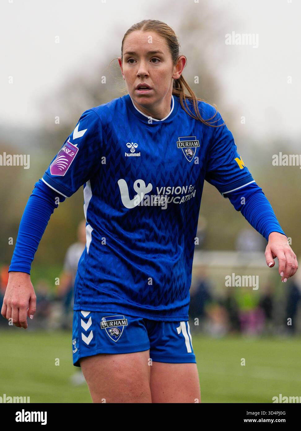 during the FA Women's Championship match between Durham Women FC and ...