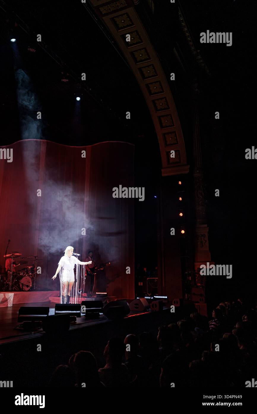 AMSTERDAM – Bente Fokkens during a concert at the Royal Theater Carré ...