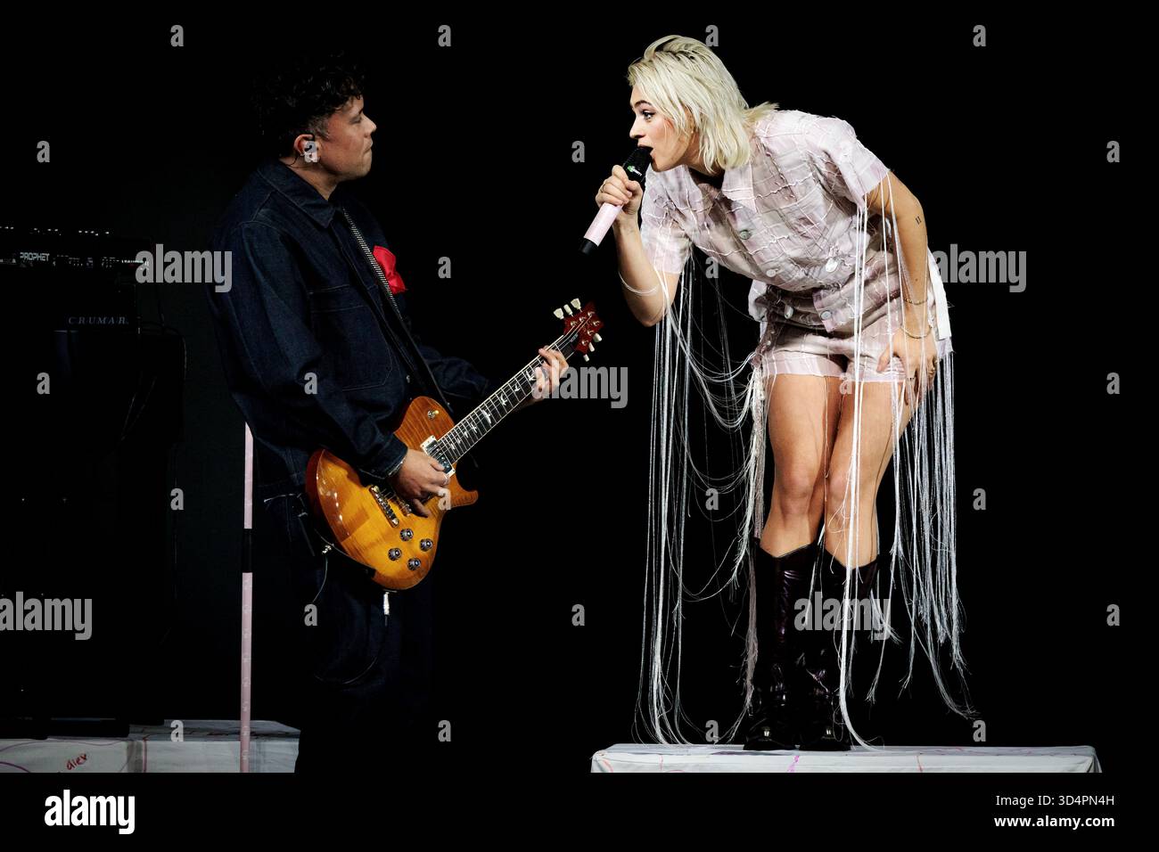 AMSTERDAM – Bente Fokkens during a concert at the Royal Theater Carré ...