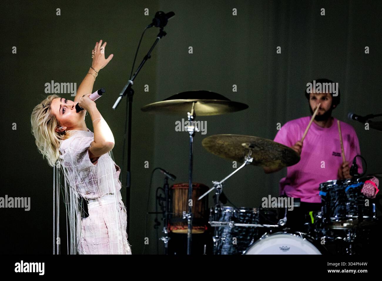 AMSTERDAM – Bente Fokkens during a concert at the Royal Theater Carré ...