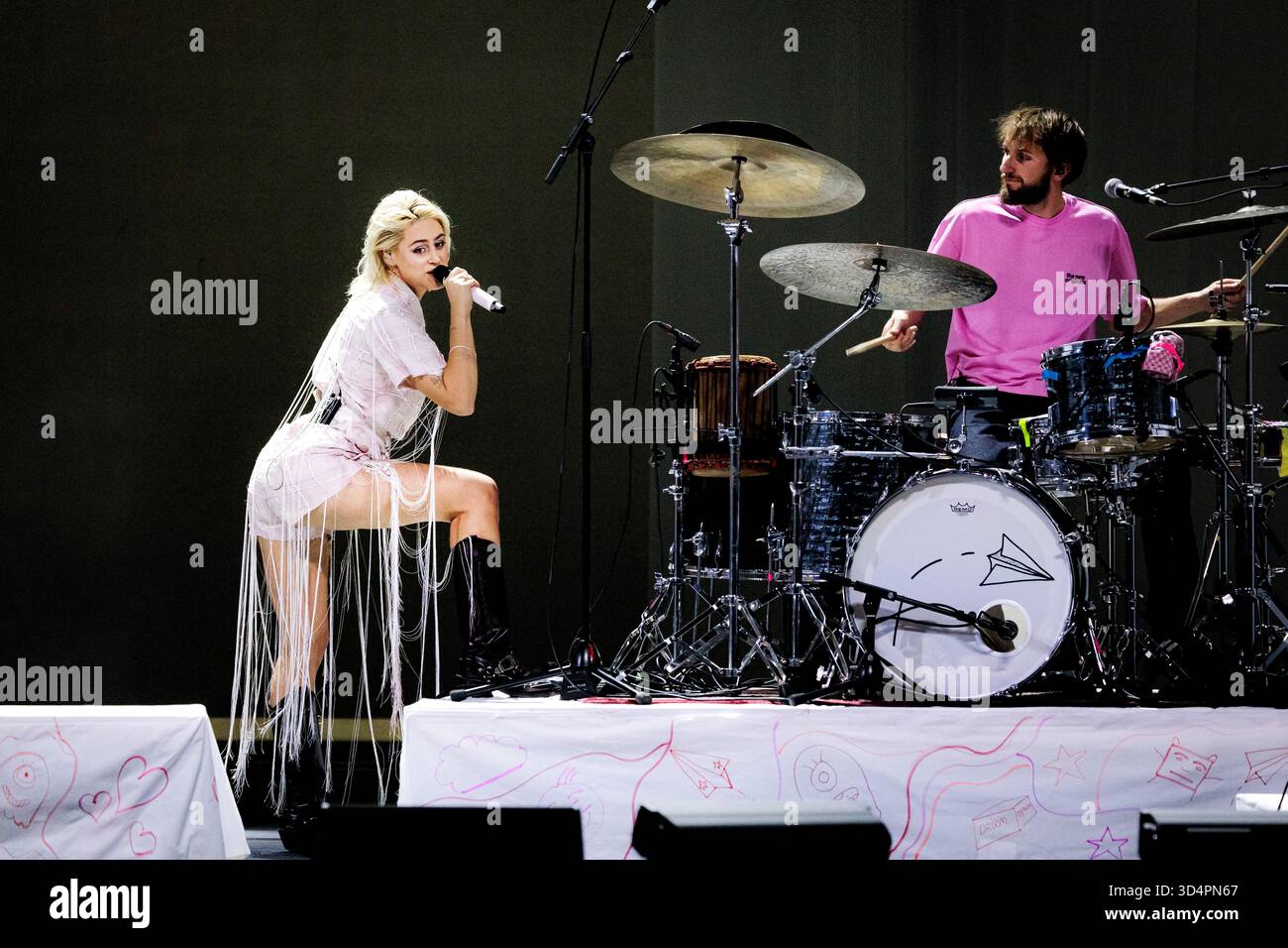 AMSTERDAM – Bente Fokkens during a concert at the Royal Theater Carré ...