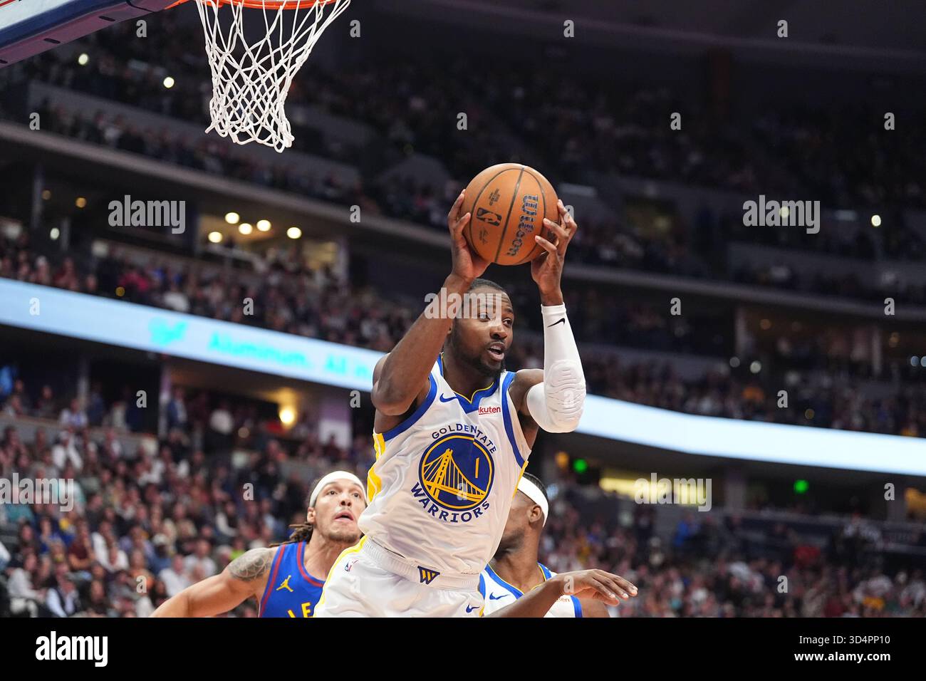 Golden State Warriors forward Jonathan Kuminga (1) in the second half ...