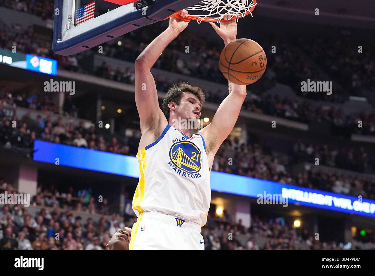 Golden State Warriors center Quinten Post (21) in the second half of an ...