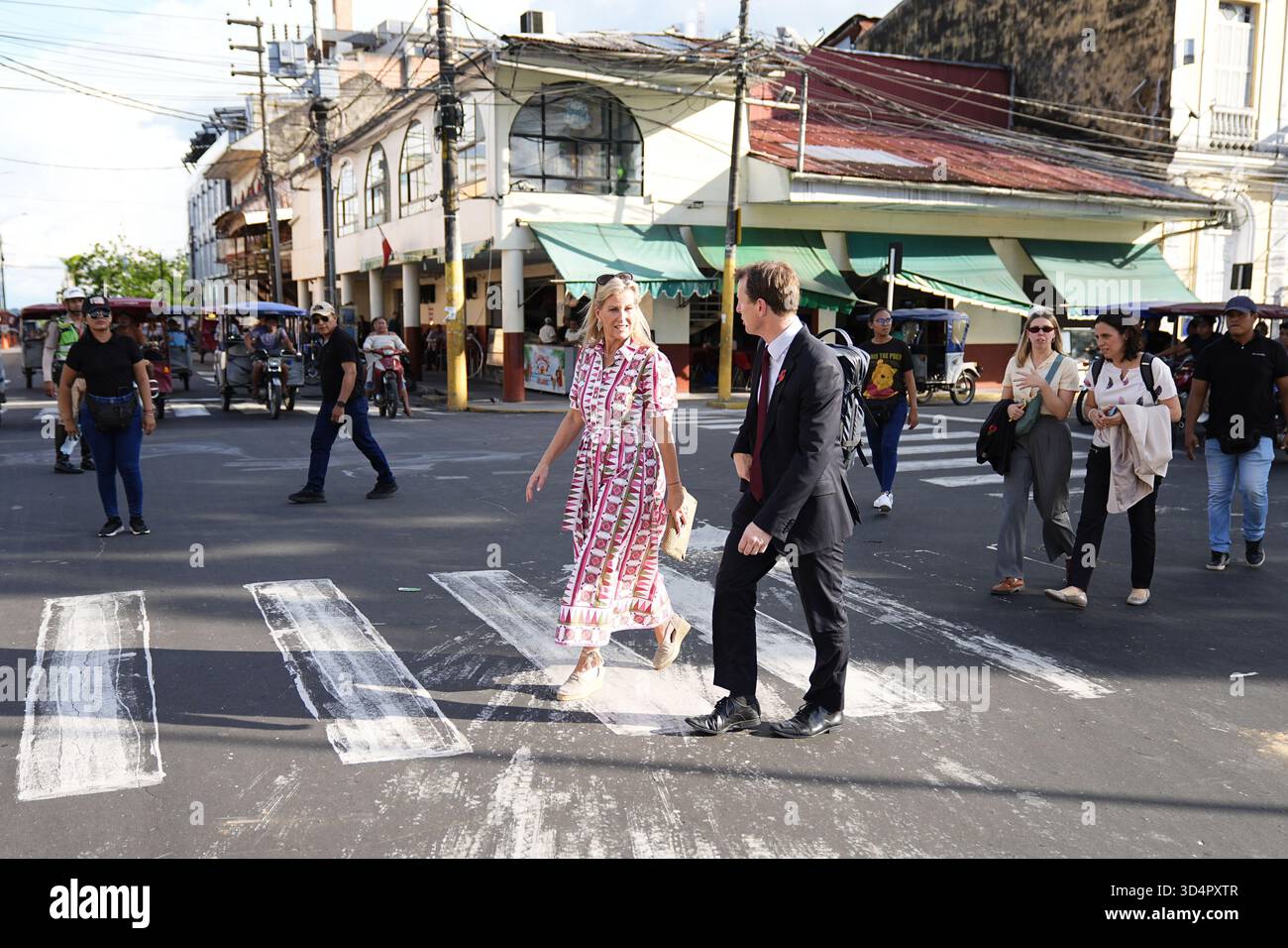 The Duchess of Edinburgh with Gavin Cook, the British Ambassador to ...
