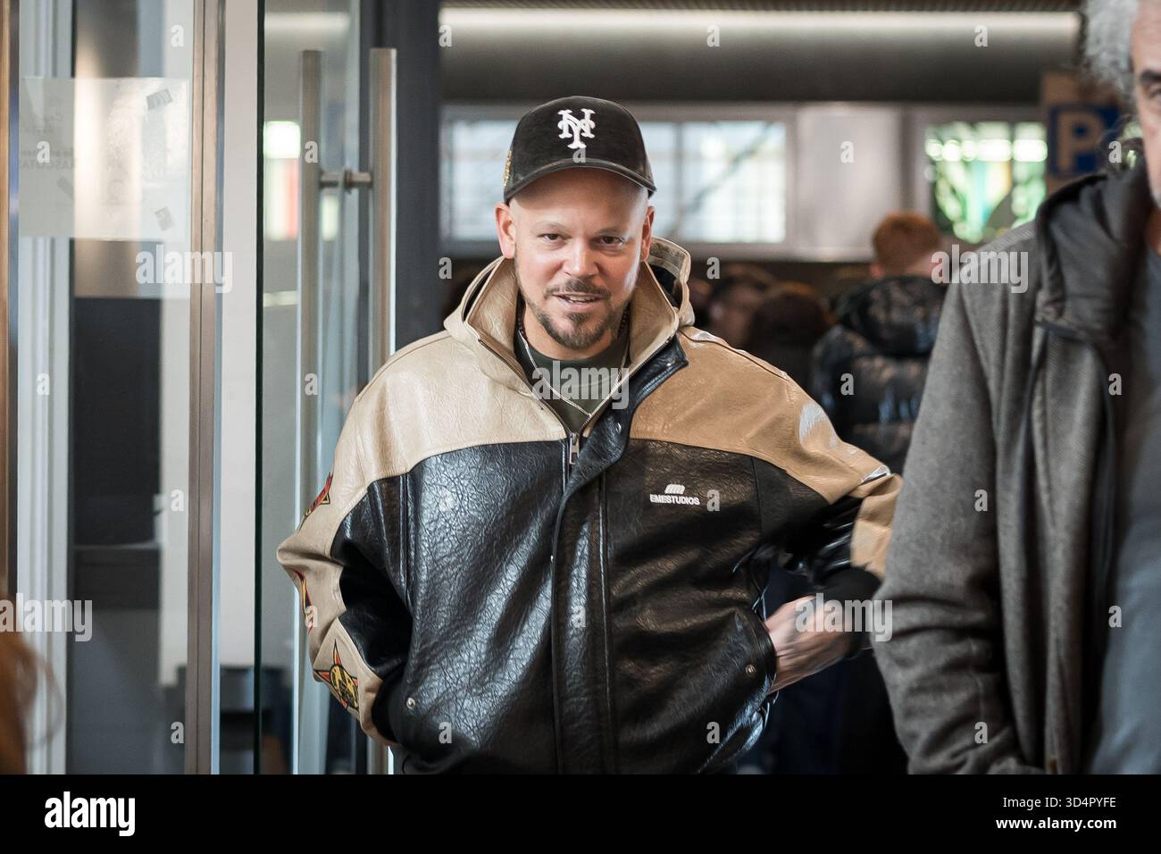 Rapper Residente during the presentation of the film 'Todo lo que ...