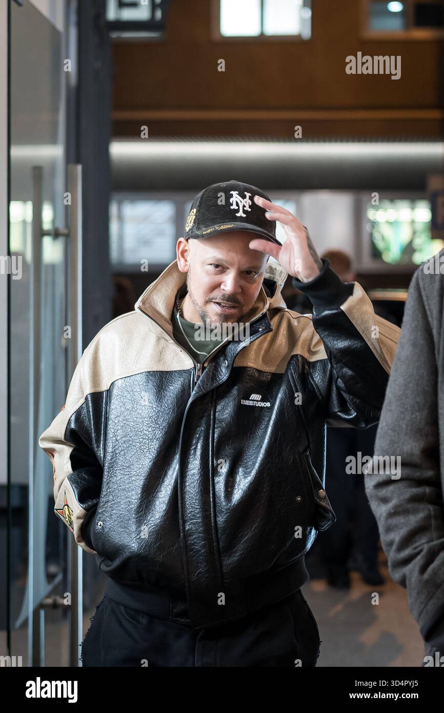 Rapper Residente during the presentation of the film 'Todo lo que ...