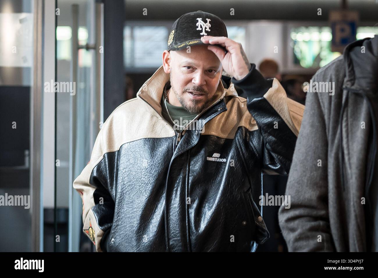 Rapper Residente during the presentation of the film 'Todo lo que ...