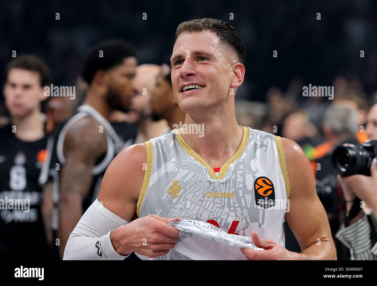 Belgrade, Serbia. 11th Nov, 2025. AS Monaco's Nemanja Nedovic during ...